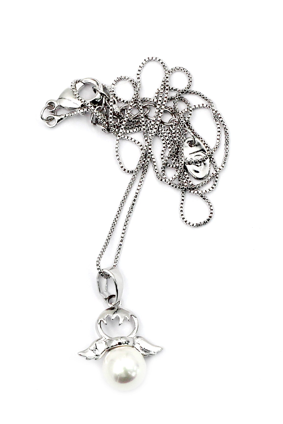 lovely pearl angel necklace – Ocean Fashion